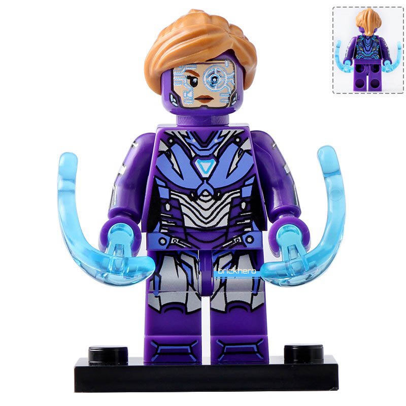 Pepper Potts (Rescue Armor) MCU Avengers Endgame Lego Custom Minifigure ...