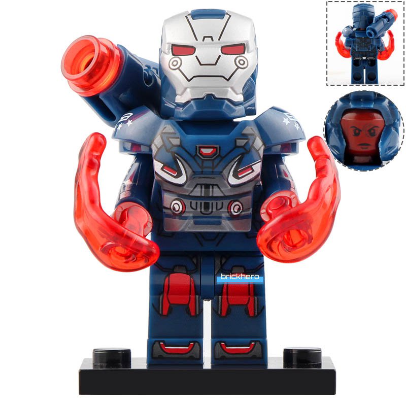War Machine (Final Battle) MCU Avengers Endgame (2019) Lego Custom ...