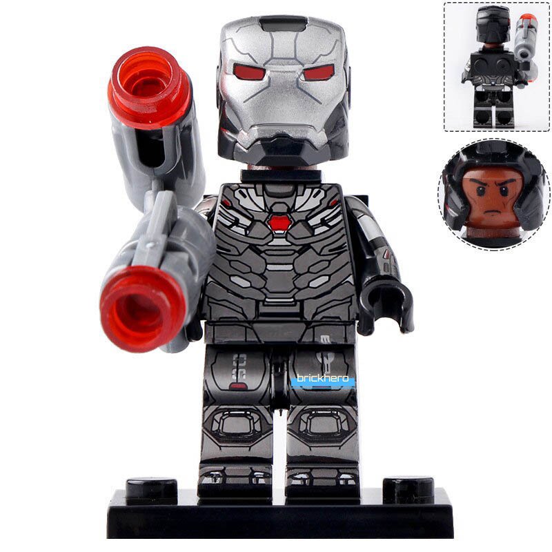 War Machine Mk 6 MCU Avengers Endgame Lego Compatible Minifigure Brick Toys