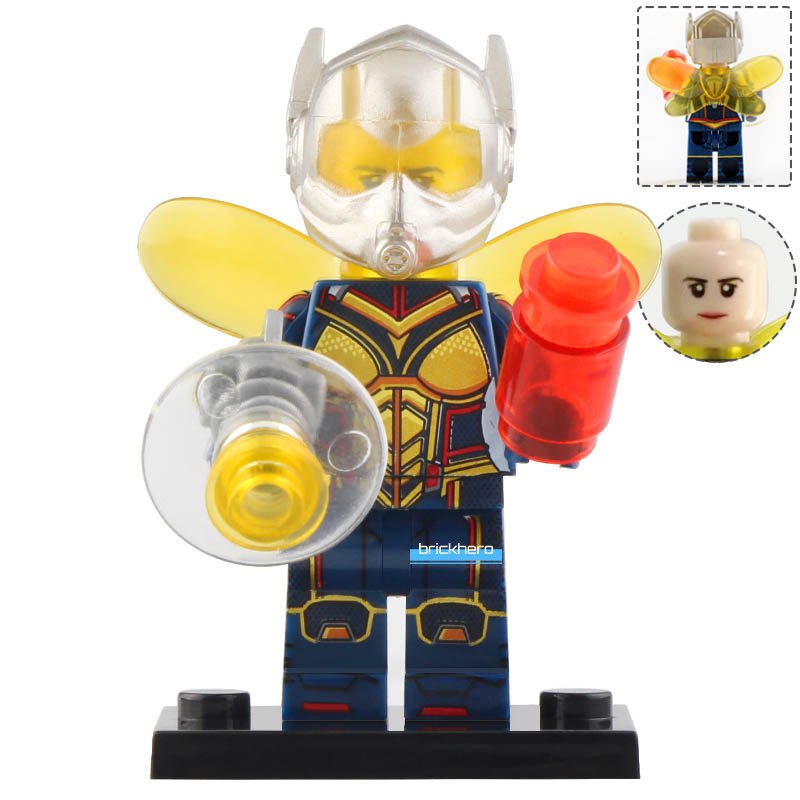 Wasp MCU Avengers Endgame (2019) Lego Custom Minifigure Brick Toys Gift