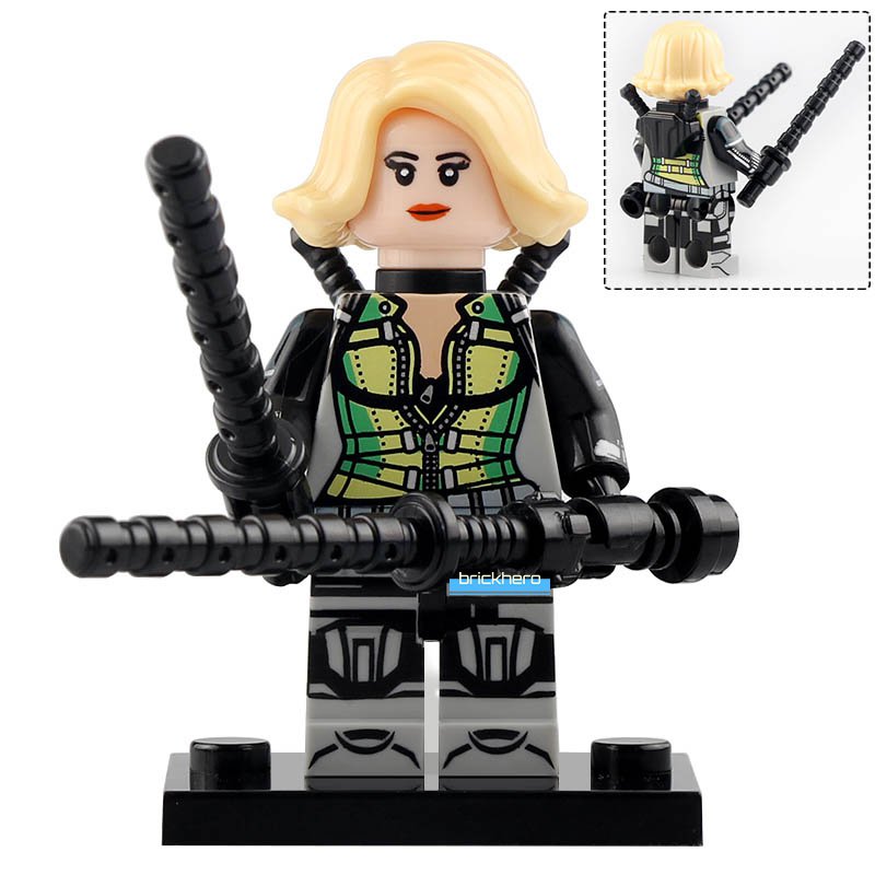 Black Widow MCU Avengers Infinity War Lego Custom Minifigure Brick Toys ...