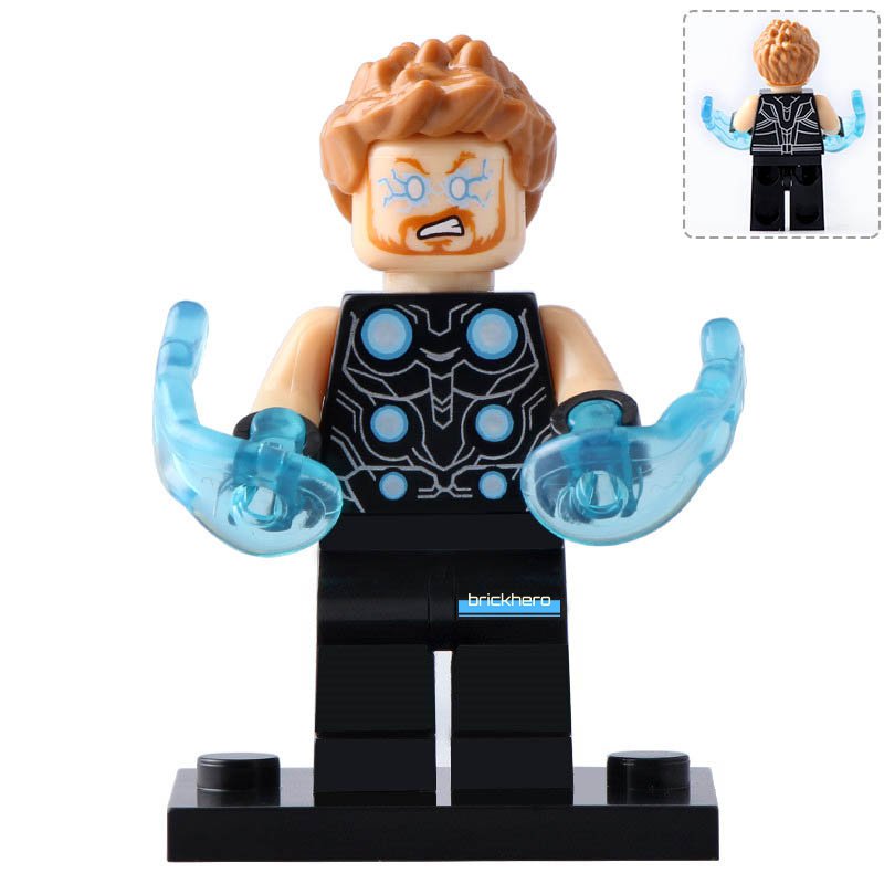 Thor Minifig MCU Avengers Infinity War Lego Custom Minifigure Toys Gift