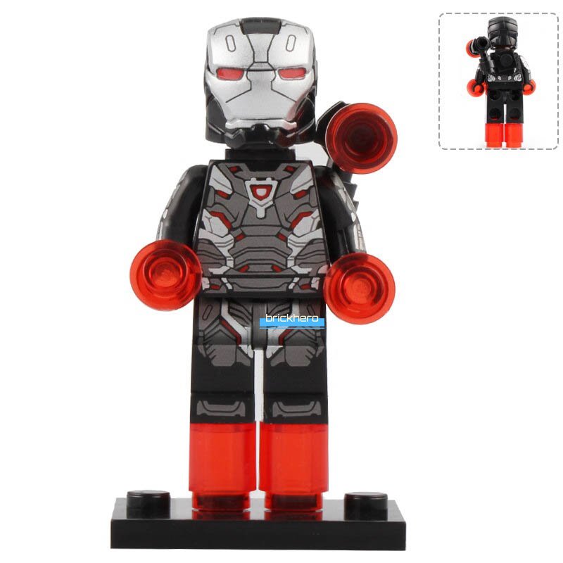 War Machine Mk 4 MCU Avengers Infinity War (2018) Lego Custom ...