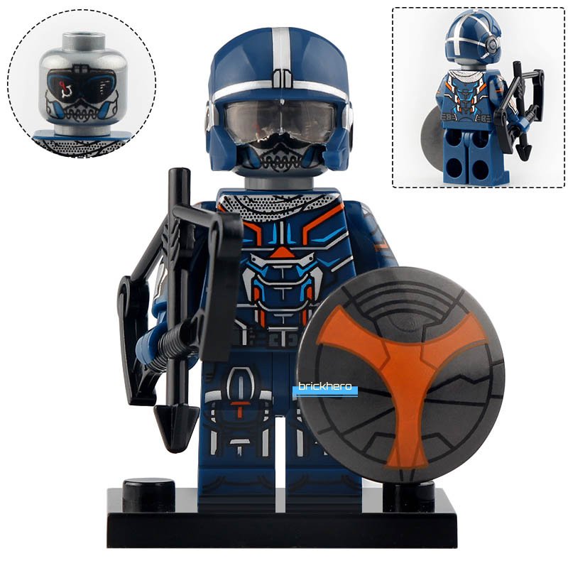 Taskmaster MCU Black Widow (2021) Super Heroes Lego Custom Minifigure ...
