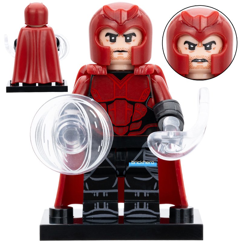 Magneto MCU Deadpool 3 (2024) Lego Custom Minifigure Brick Toys Gift