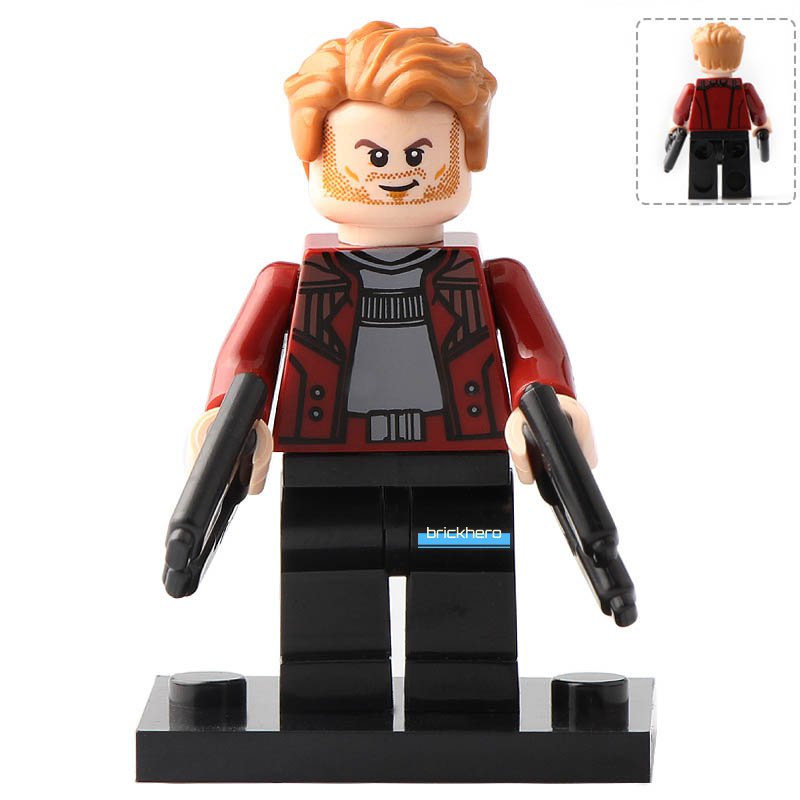 Star-Lord MCU Guardians of the Galaxy Vol. 2 (2017) Lego Custom ...