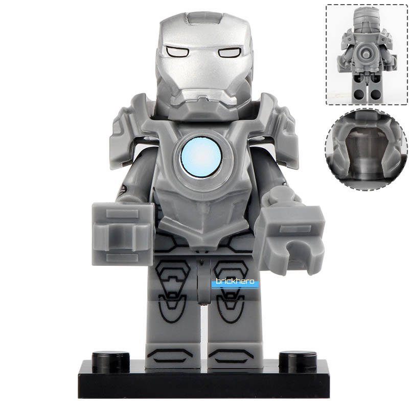 Iron Man Armor Mark 34 Southpaw MCU Iron Man 3 (2013) Lego Custom ...