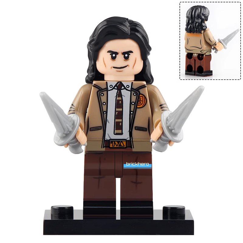 Loki (TVA) MCU Loki (2021) Lego Custom Minifigure Brick Toys Gift