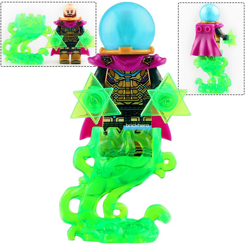 Mysterio (Jake Gyllenhaal) MCU Spider-Man Far From Home (2019) Lego ...