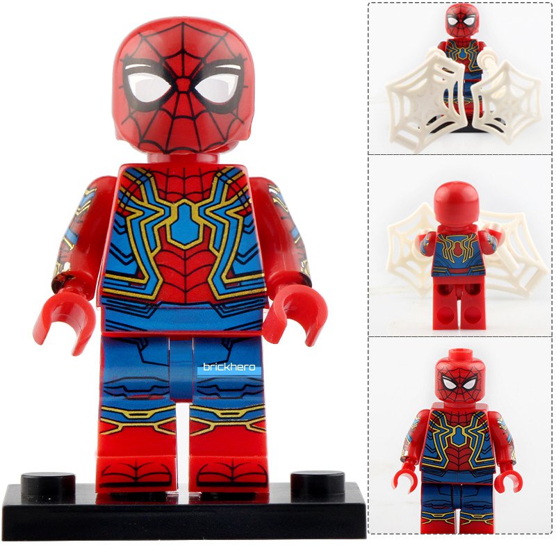 Iron Spider MCU Spider-Man Homecoming (2017) Lego Custom Minifigure ...