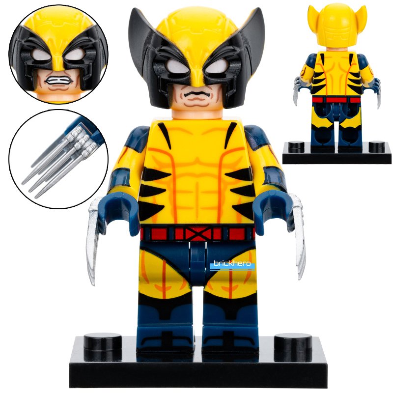 Classic Wolverine Marvel Animation X-Men '97 (2024) Lego Custom ...