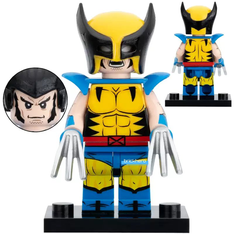 Wolverine Marvel Animation X-Men '97 (2024) Lego Custom Minifigure ...