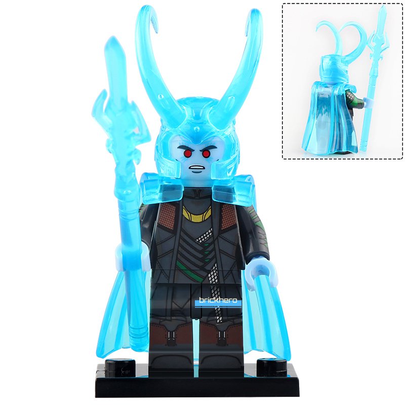 Frost Giant Loki MCU Super Heroes Lego Custom Minifigure Brick Toys Gift