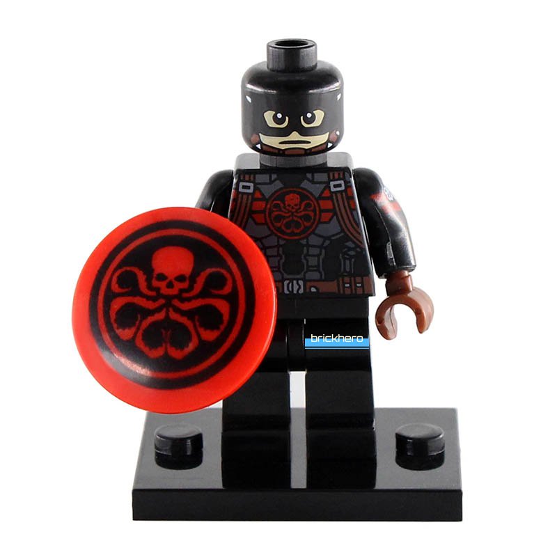 Hydra Captain America Marvel Super Heroes Lego Custom Minifigure Brick Toys