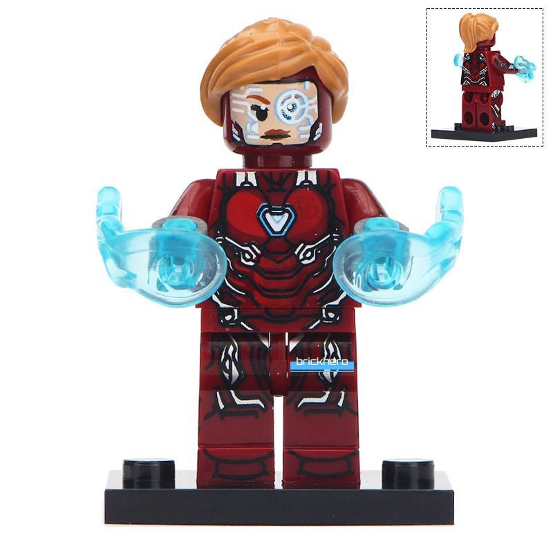 Pepper Potts (Rescue Armor) Marvel Superheroes Lego Custom Minifigure ...