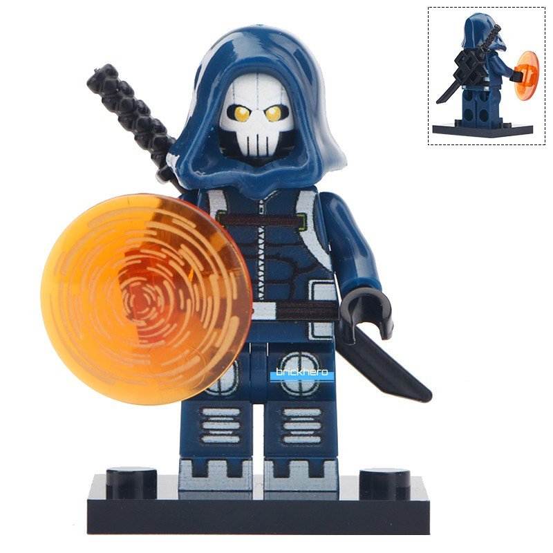 Taskmaster (Udon Suit) Marvel Super Heroes Lego Custom Minifigure Brick ...