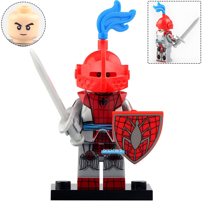 The Prince of Arachne (Sir Peter Parker) Lego Custom Minifigure Brick ...