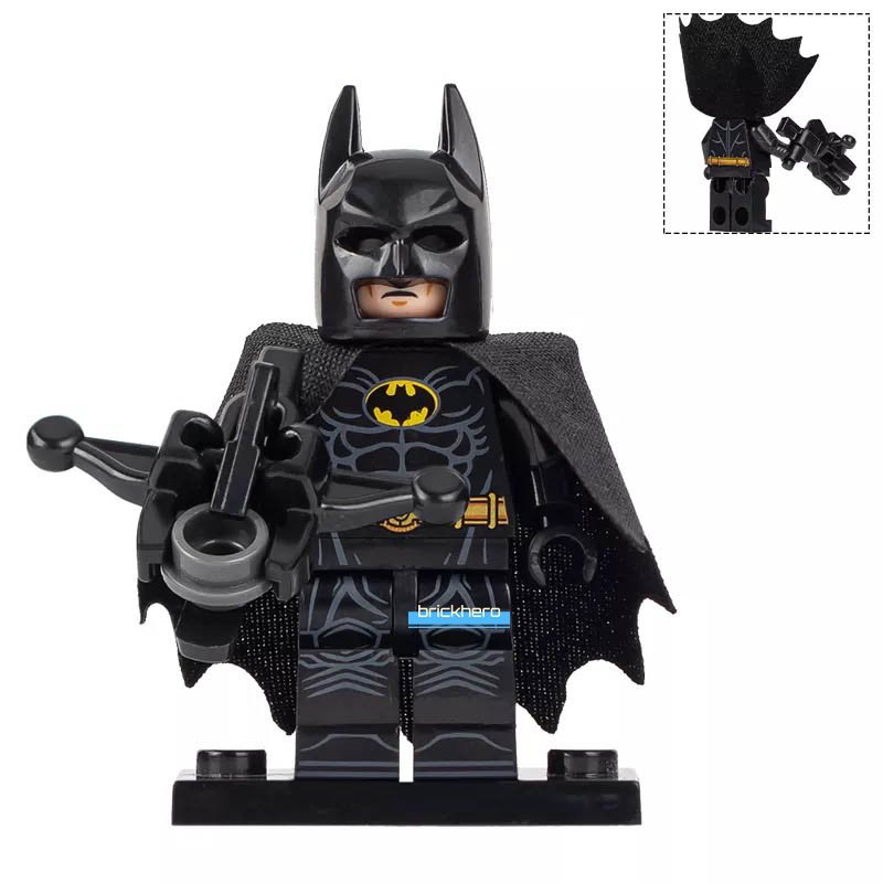 Batman (1989) LEGO Custom Minifigure - Inspired by Tim Burton's Classic ...