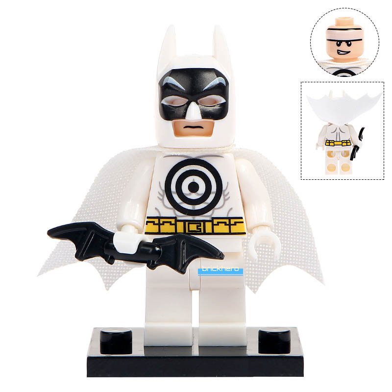 Bullseye Batman DC Multiverse Superheroes Lego Custom Minifigure Brick ...