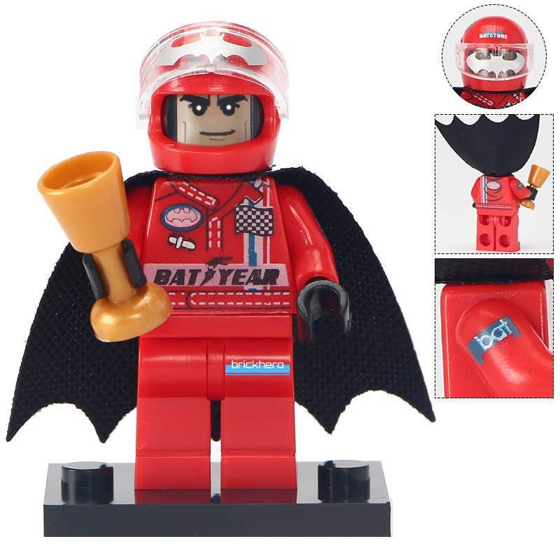 Racing Batman The Lego Batman Movie Custom LEGO Minifigure Toy