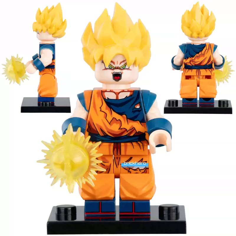 Son Goku Dragon Ball Z Custom Printed LEGO Minifigure Toy Gift