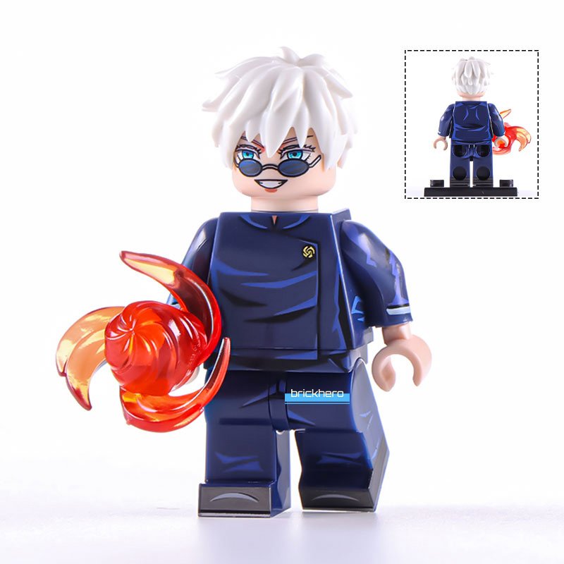 Gojo Satoru Jujutsu Kaisen Anime Series Custom Printed Lego Minifigure Toy