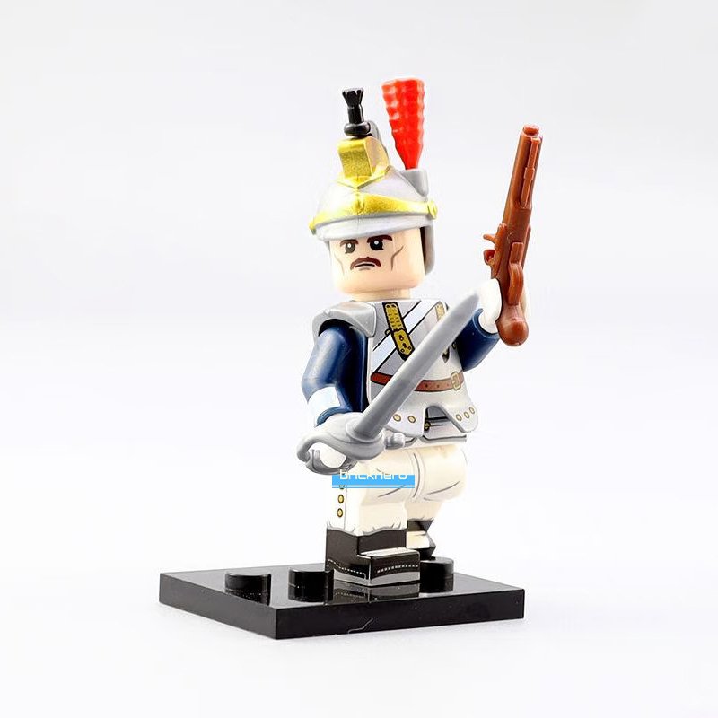 French Cuirassier Napoleonic Wars(1803-1815) Custom LEGO Minifigure Toy ...