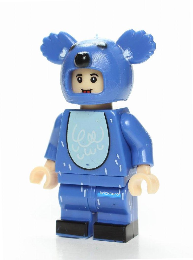 Koala Guy Custom Printed Lego Minifigure Toy Gift