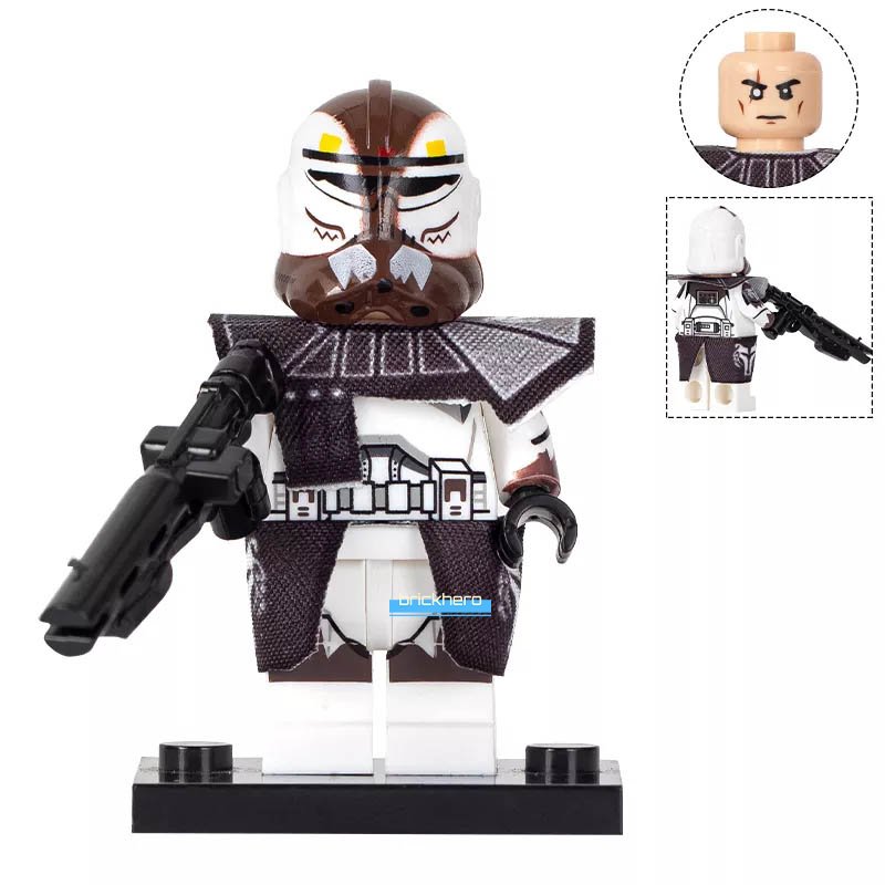 Commander Wolffe (Phase II) Star Wars The Clone Wars Custom LEGO ...