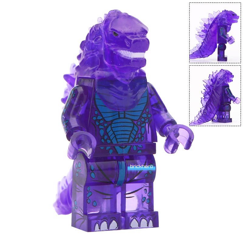 Lightning Godzilla Electric Power Monster Custom LEGO Minifigure Toy Gift