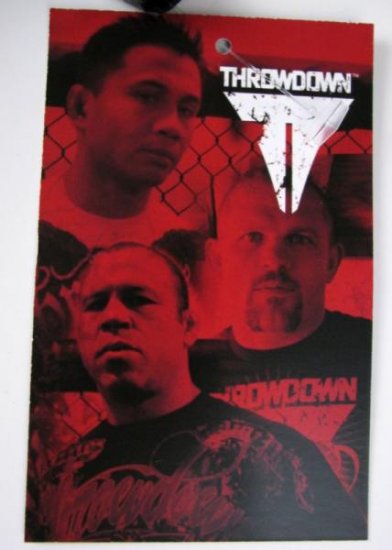 THROWDOWN by Affliction MMA New VENEMOUS T Tee Shirt, M, Medium