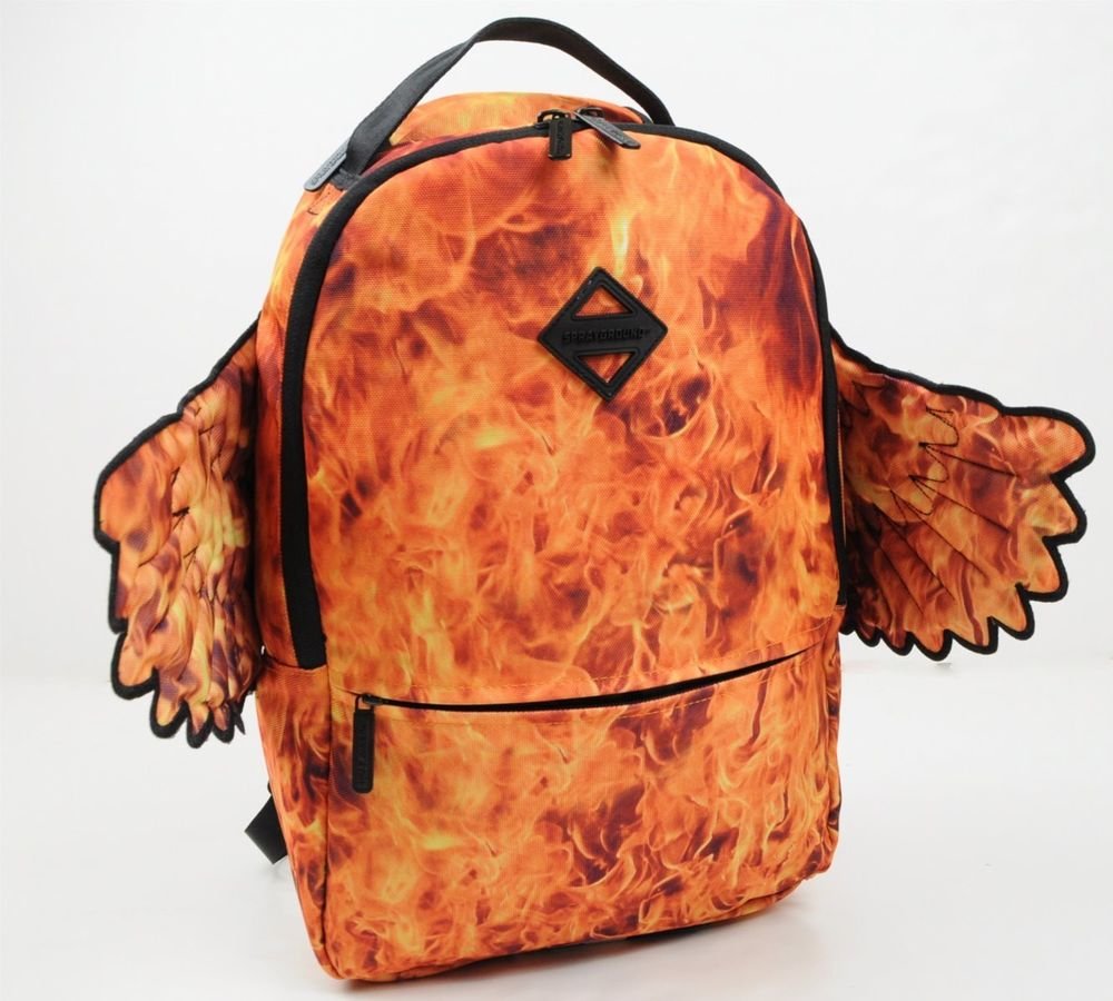 Sprayground Hades Fire Wings God Of Flames Backpack Back Pack Bag ...