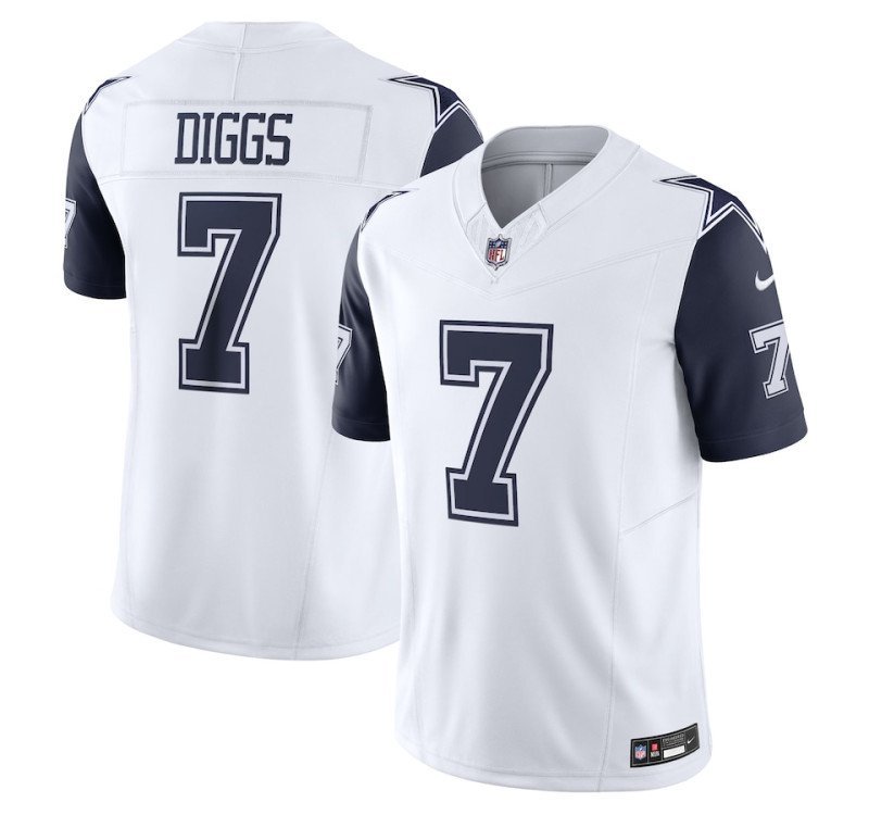 Dallas Cowboys Trevon Diggs #7 White Color Rush 2023 Limited Jersey