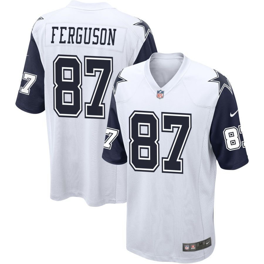Men's Dallas Cowboys Jake Ferguson Rush limited Stitched Jersey