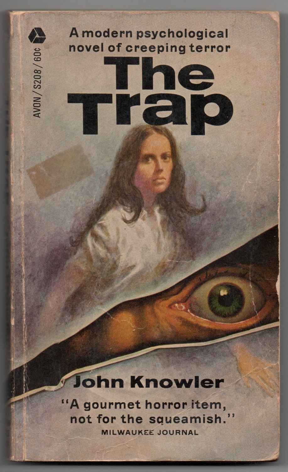 The Trap by John Knowler 1966 Avon S208 What nightmares are made of