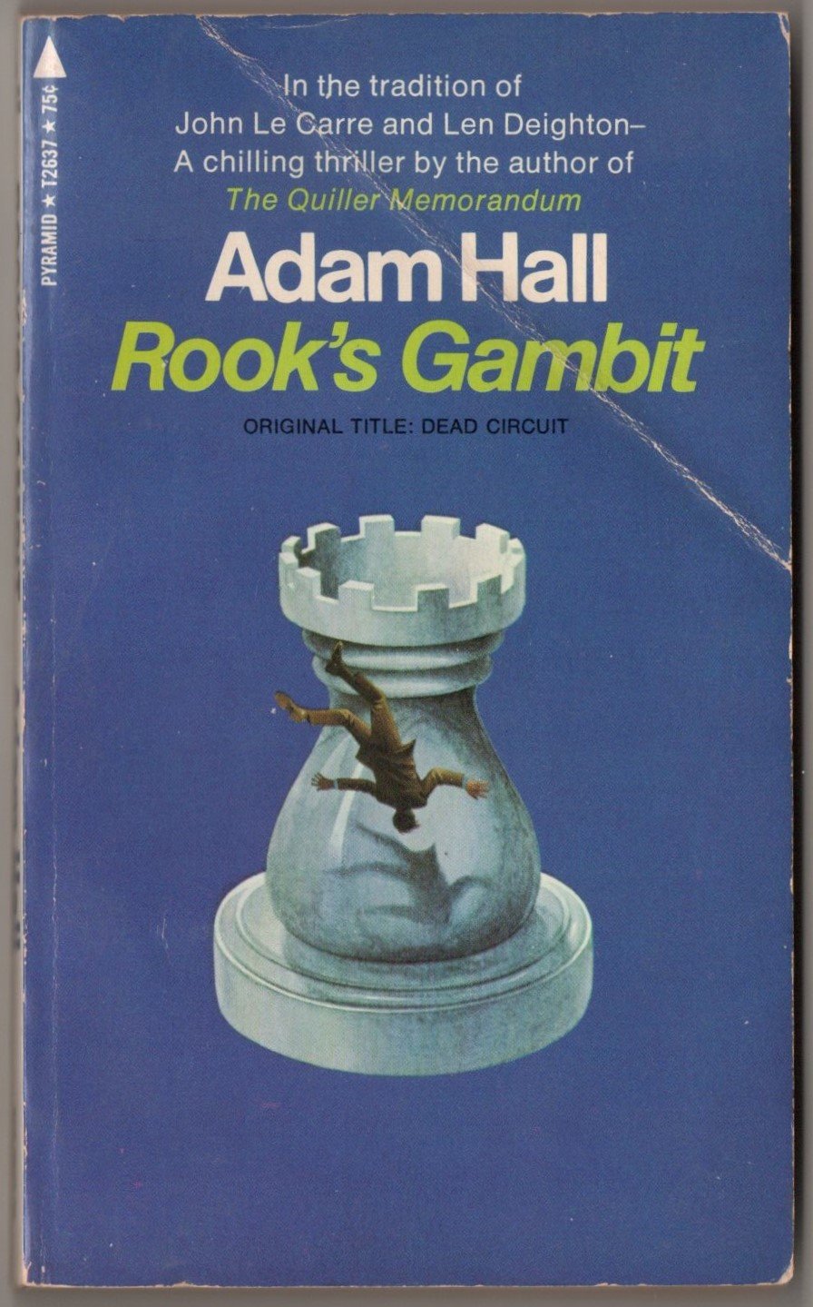 Rook's Gambit Adam Hall aka Elleston Trevor Hugo Bishop Mystery Series ...
