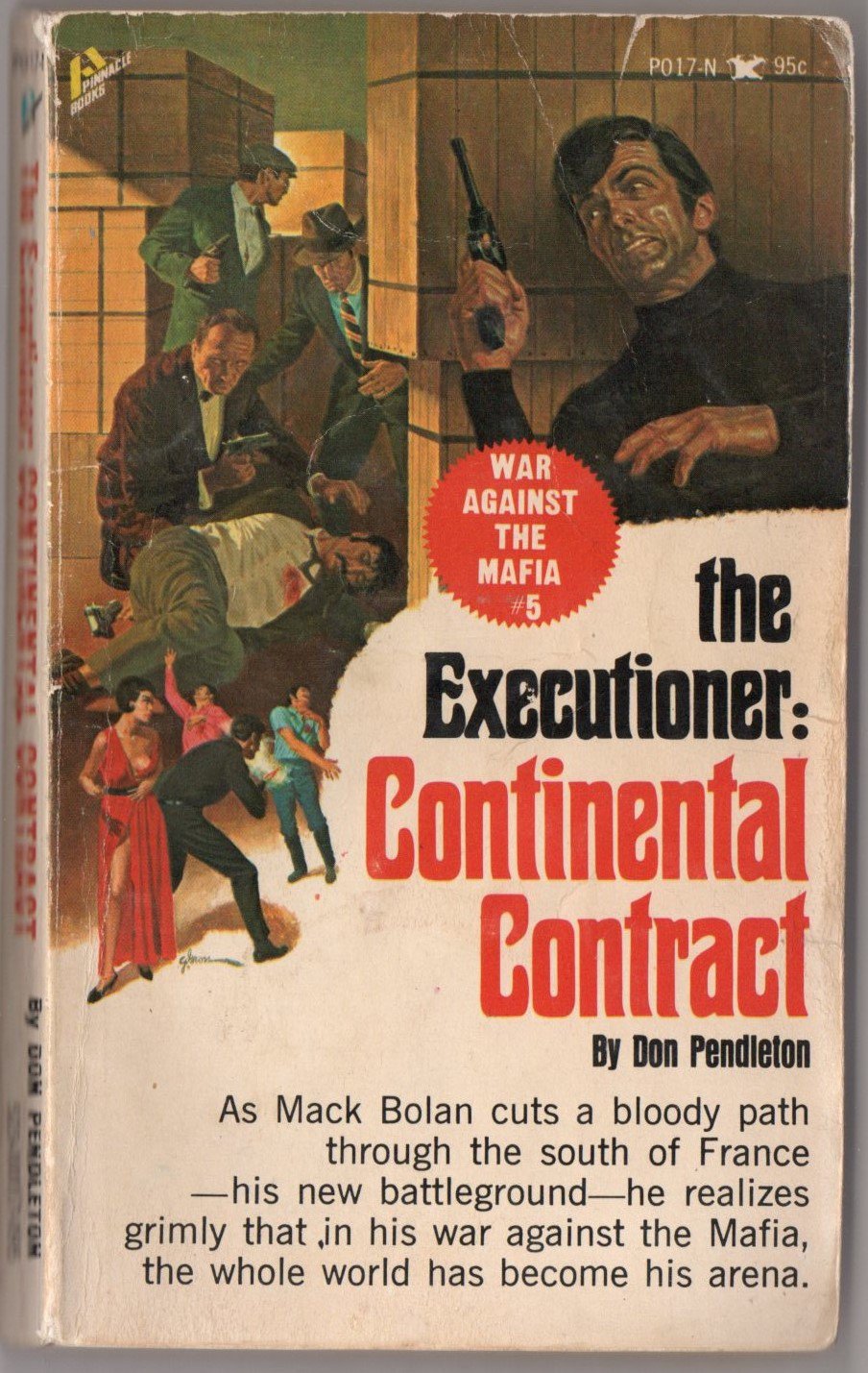 Continental Contract by Don Pendleton book 5 in the series Mack Bolan