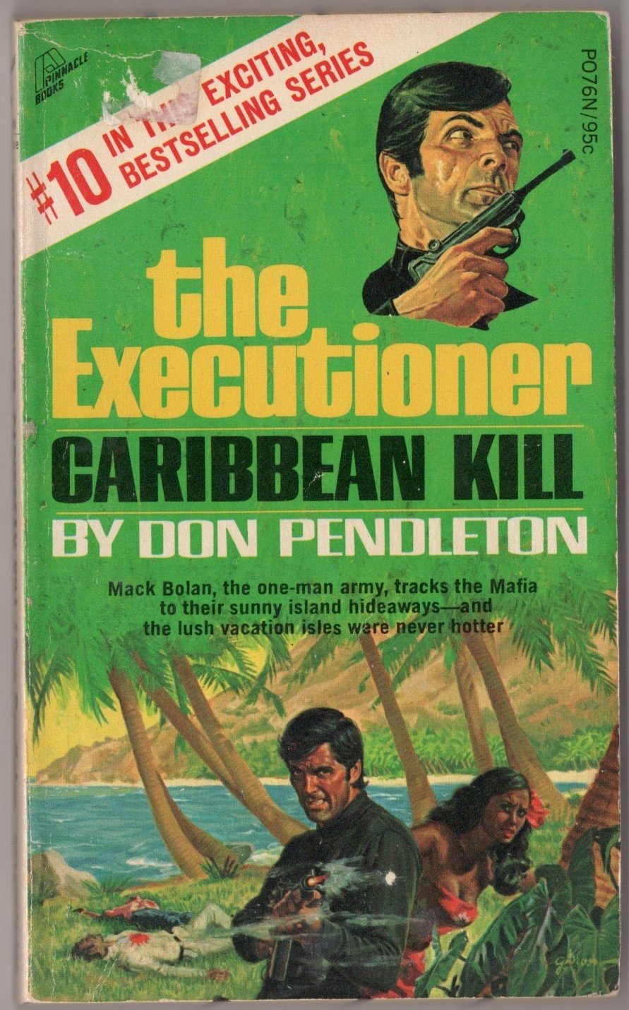 The Executioner #10 Caribbean Kill by Don Pendleton Mack Bolan Doomsday ...