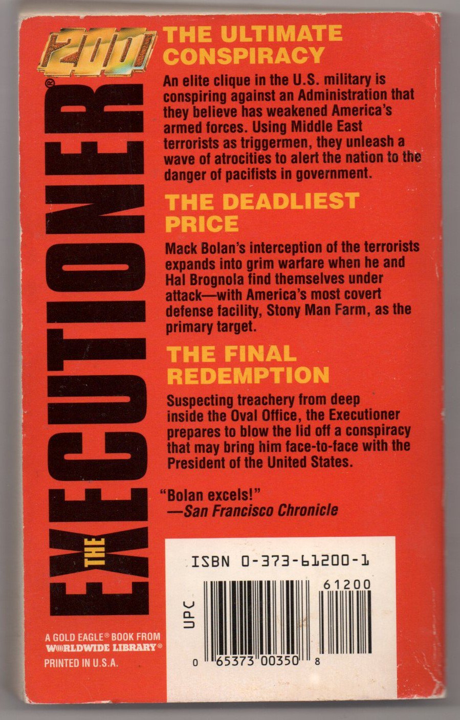 Don Pendleton's The Executioner 200 Featuring Mack Bolan Crisis Point