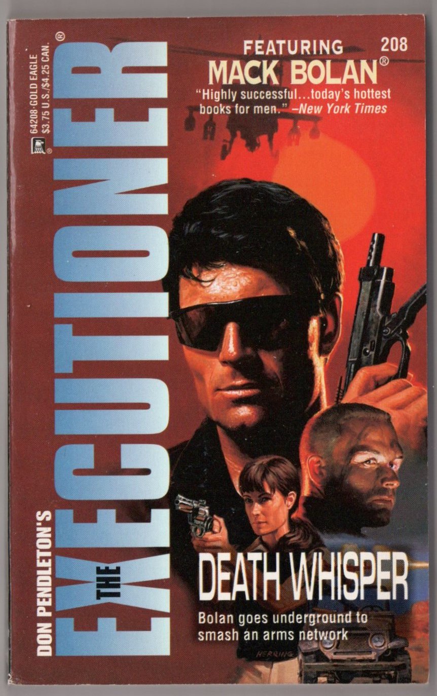 Don Pendleton's The Executioner 208 Death Whisper Featuring Mack Bolan