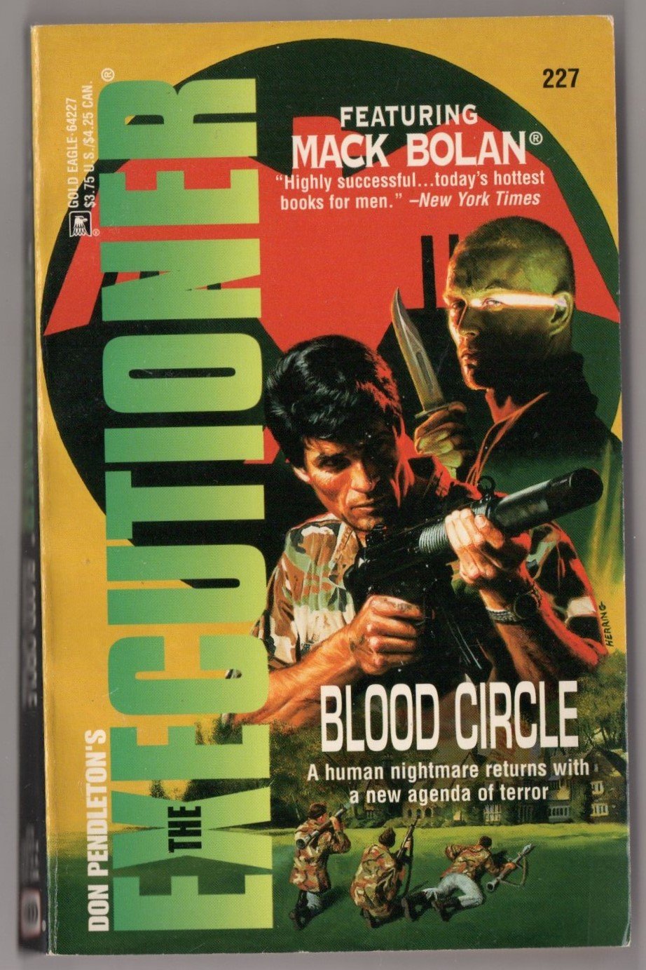 Don Pendleton's The Executioner 227 Featuring Mack Bolan Blood Circle