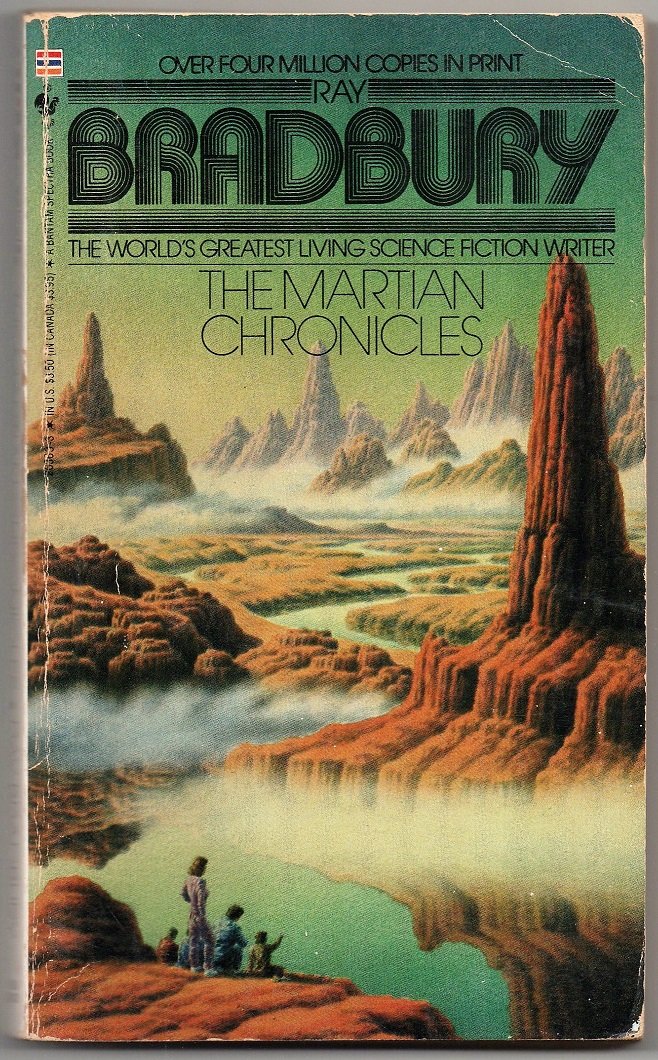 The Martian Chronicles Ray Bradbury 1969 Bantam Classic paperback ...