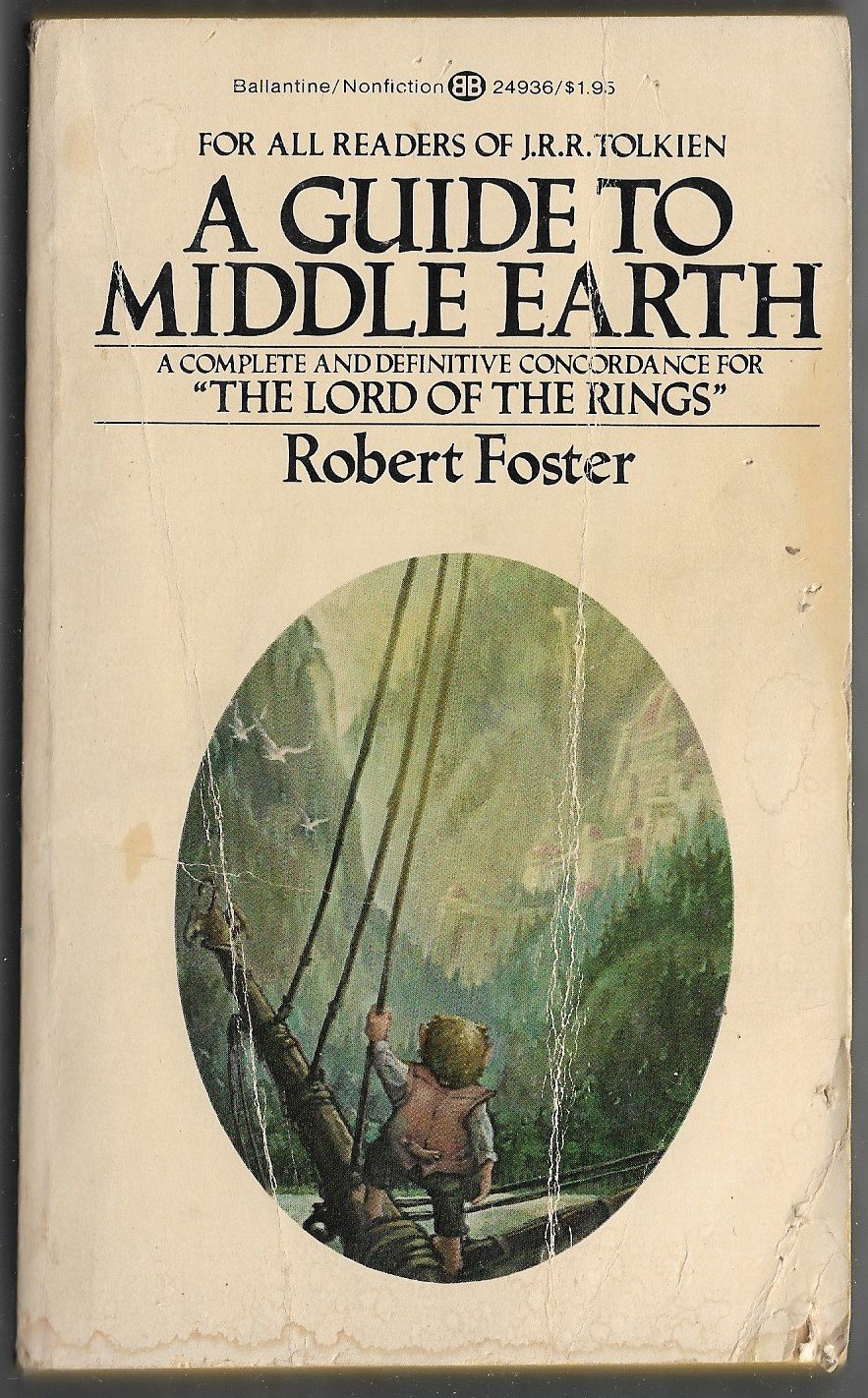 A Guide to Middle Earth by Robert Foster Tolkien Lord of the Rings almanac