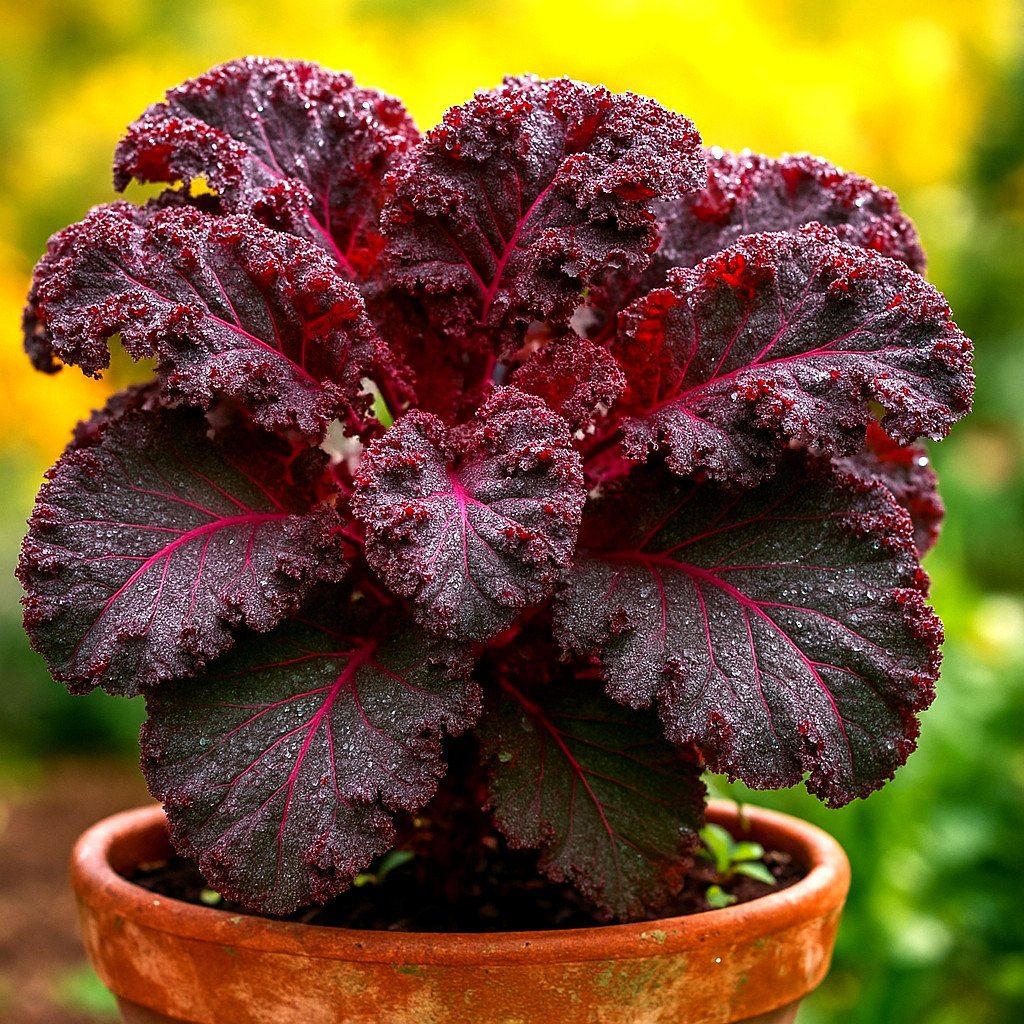 600+ RED BORECOLE KALE SEEDS