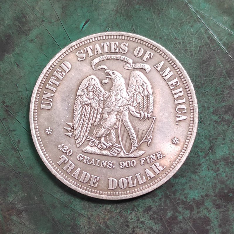 US 1873 Trade One Dollar Copy Coin