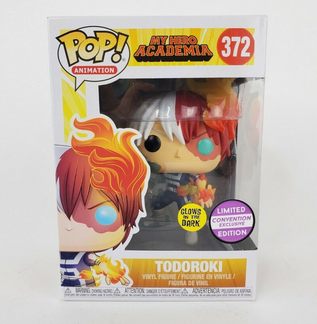 Funko Pop! Animation My Hero Academia Shoto Todoroki Glows In The Dark ...
