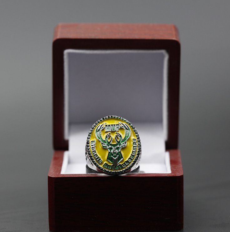 2021 Milwaukee Bucks Basketball NBA Championship Ring Size 11 MVP RING ...