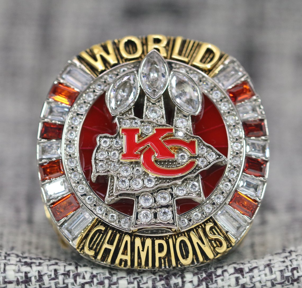 2023 Kansas City Chiefs Super Bowl Championship Ring size 7-16 size