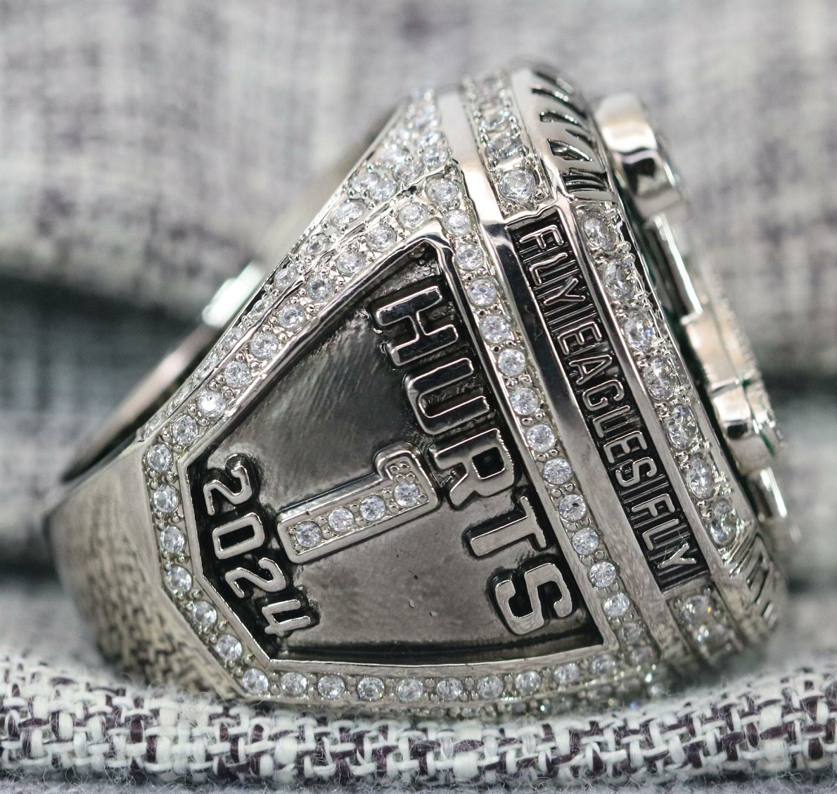 2025 PHILADELPHIA EAGLES Super Bowl Championship Ring 7-16S fan style