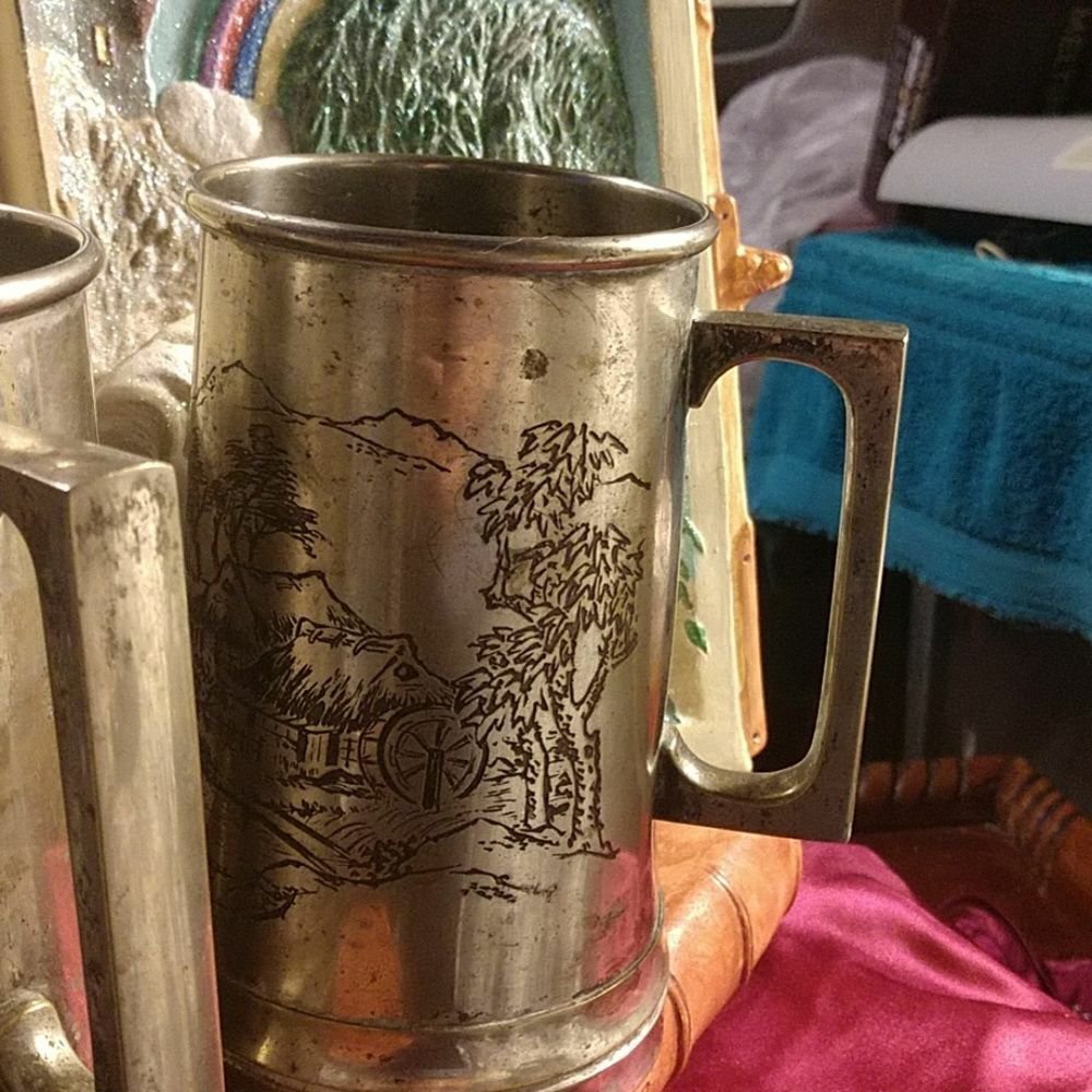 ~Metal Stein Mugs From Asia~
